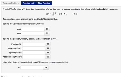 Solved Previous Problem Prob Lem Listnext Problem 1 Point