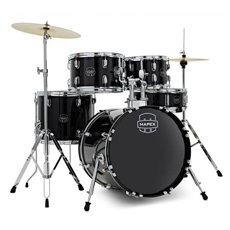 Mapex Comet Series Compact 18 Drum Kit Dark Black Gear4music