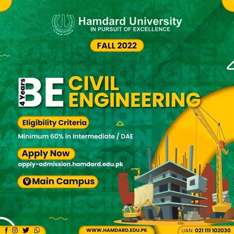 B E Civil Engineering Hamdard University Engr Majid Hussain B E