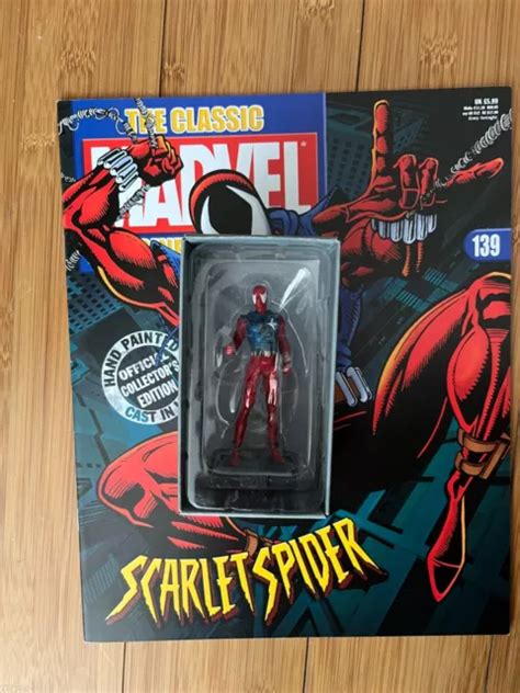 COLECCIÓN CLÁSICA DE Figuras Marvel Número 139 Spider Escarlata Figura