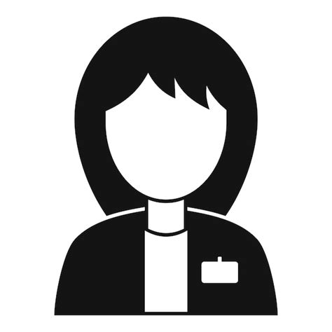 Premium Vector Woman Estimator Icon Simple Illustration Of Woman