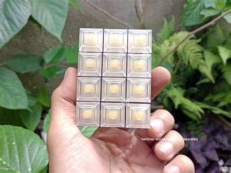 Pabile DIY P12 12 Key 4x3 Grid Programmable Mechanical Macro Pad