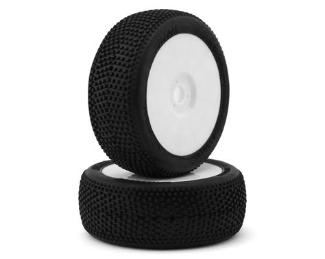 Raw Speed RC Villain Buggy Pre Mounted Tires White Soft Long Wear RWS SLBW