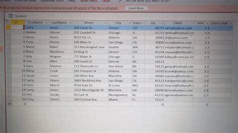 Solved Sections Table Cist 1220 Sql Assign 3 8 List