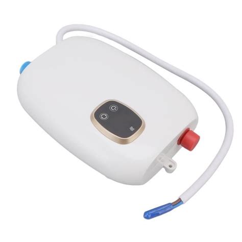 Fdit Petit chauffe eau électrique Petit chauffe eau instantané électrique W avec chauffe eau