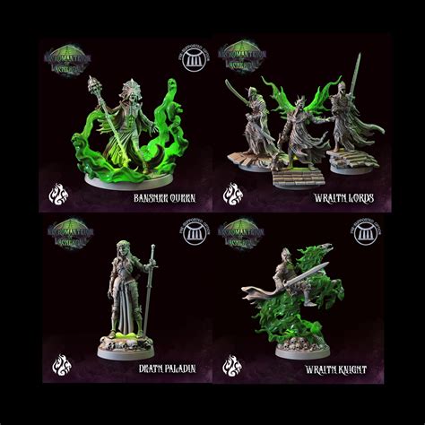 Wraith Miniatures From Crippled God Foundry 3d Printed Minis For
