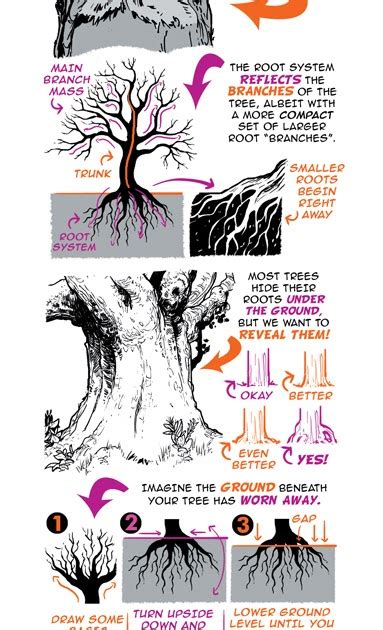 The Etherington Brothers How To THINK When You Draw TREE ROOTS Tutorial