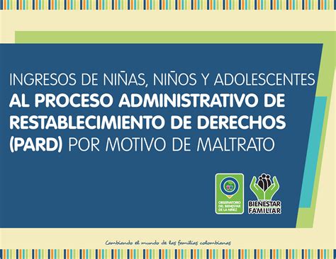 Ingresos De Niños Niñas Y Adolescentes A Pard Por Motivo De Maltrato