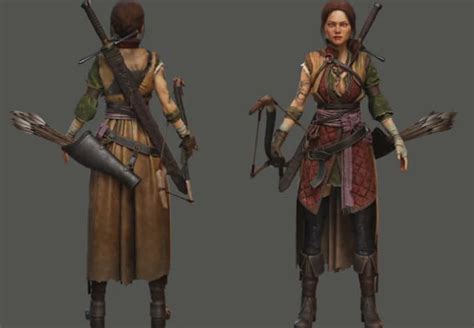 3d aaa game character 3d game asset character for computer game in
