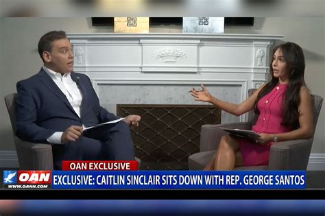 George Santos Oan Interview Gets Tense After Question About Lies