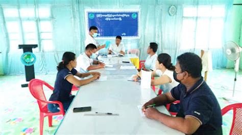 ရခိုင်ပြည်နယ် မောင်တောမြို့ လူထုအခြေပြုဗဟိုဌာန Community Center ခန်းမ၌ စာဖတ်ဝိုင်းပြုလုပ