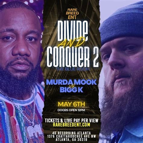 Divide And Conquer 2 Rbe Rare Breed Entertainment Battle Rap Event