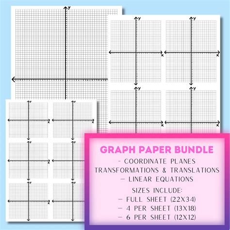 Free Printable Graph Paper For Linear Equations Download Free