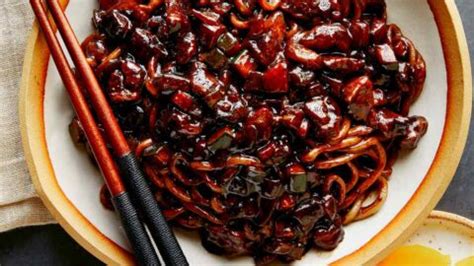 Korean Black Bean Noodle Recipe