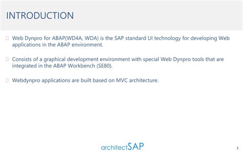 Ppt Webdynpro With Abap Powerpoint Presentation Free Download Id