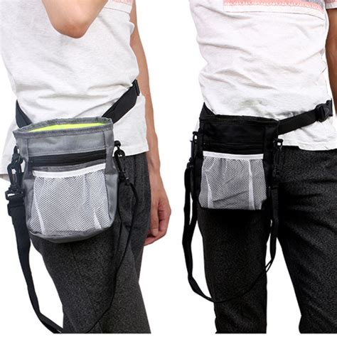 Чанта за кръста за обучение на домашни кучета Джобна торбичка за храна за кученца за домашни