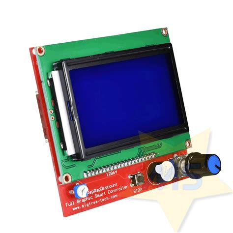 Kit Display Gráfico Lcd 128×64 Para Impressora 3d Ramps 14