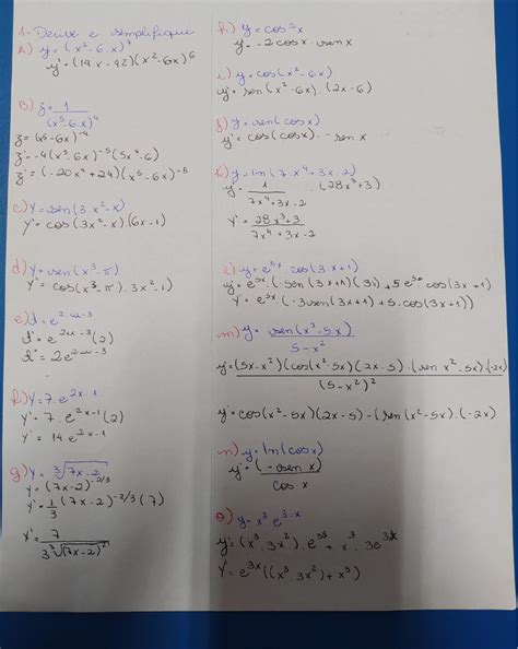 Tarefa 2 Da Apostila Calculo E Geometria Analítica Unip Cálculo Com
