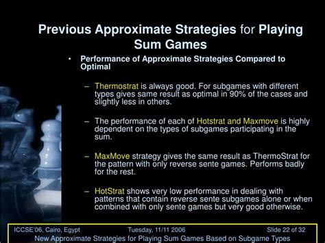 Ppt New Approximate Strategies For Playing Sum Games Based On Subgame Types Powerpoint