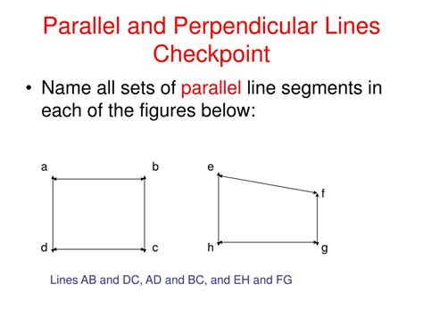 Ppt Parallel And Perpendicular Lines Powerpoint Presentation Free