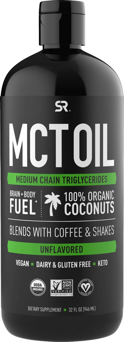 Sports Research MCT Oil Unflavored Fl Oz Ml Walmart