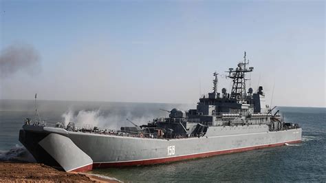 Der Untergang Des Russischen Schiffs „zar Kunikov Vor Der Halbinsel Krim