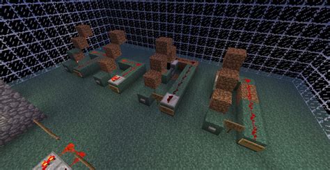 Half Tick Redstone Pulse First One Ever Minecraft Map