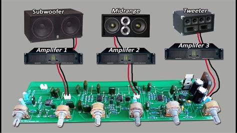 Active Crossover Circuit Subwoofer Midrange Tweeter Artofit
