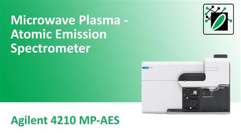 Agilent 4210 Mp Aes Microwave Plasma Atomic Emission Spectrometer