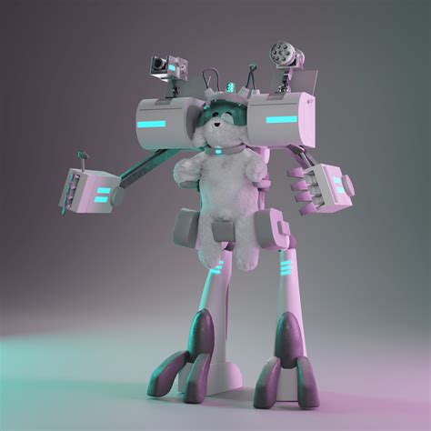 Free Stl File Snuffles Robot Rick And Morty 🤖 ・3d Print Design To Download・cults