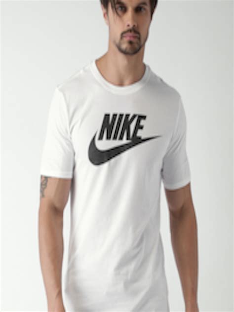 Buy Nike Men White As Nsw Icon Futura Printed T Shirt Tshirts For Men