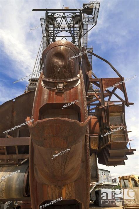 Bucket Wheel Excavator Wheel Of A Decommissioned Bucket Wheel Excavator