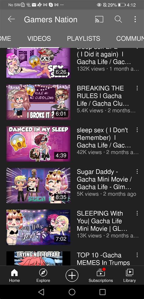 Report This Giy He Makes Sexual Thumbnails With A Game Targeted To