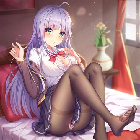 Rule 34 Feet Girlgame Green Eyes Hentai Girl Hime Long Hair Looking