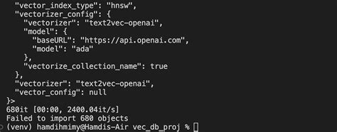 Failed Import 680 Objects Batch Import Failure Support Weaviate Community Forum