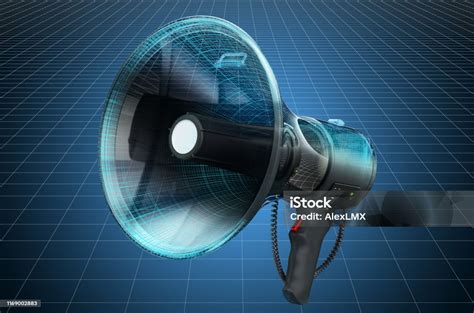 메가폰이나 불혼의 시각화 3d Cad 모델 청사진 3d 렌더링 0명에 대한 스톡 사진 및 기타 이미지 0명 3차원 형태