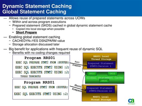 Ppt Dynamic Statement Cache In A Nutshell Powerpoint Presentation