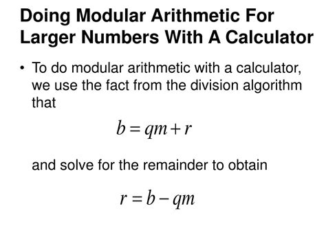 Ppt Section 21 Shift Ciphers And Modular Arithmetic Powerpoint