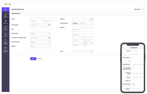 Free Gym Management Software Custom Gym Software Zoho Creator