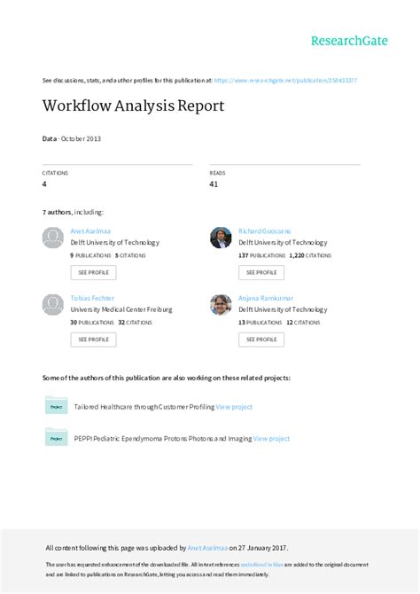 Pdf Workflow Analysis Report