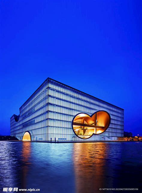 上海保利大剧院摄影图 建筑景观 自然景观 摄影图库 昵图网