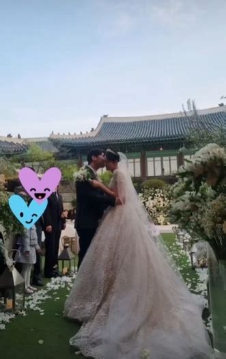 배우 정주연 신라호텔서 사업가와 결혼