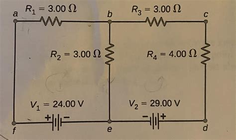 [solved] for the following circuit find the currents throug
