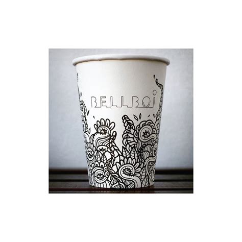 Gobelet Carton Simple Paroi Personnalisable