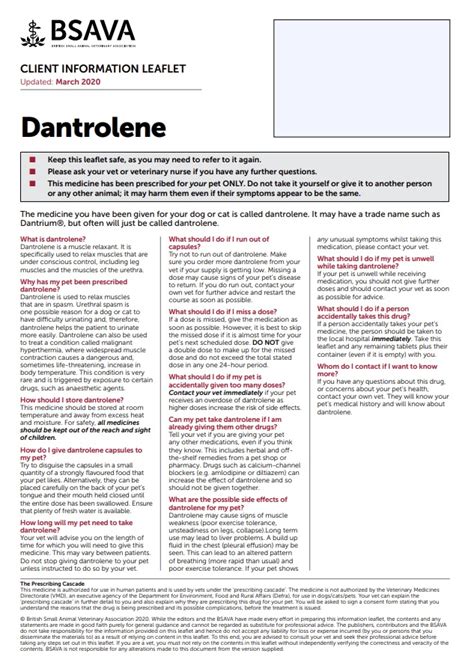 Dantrolene Southill Vets