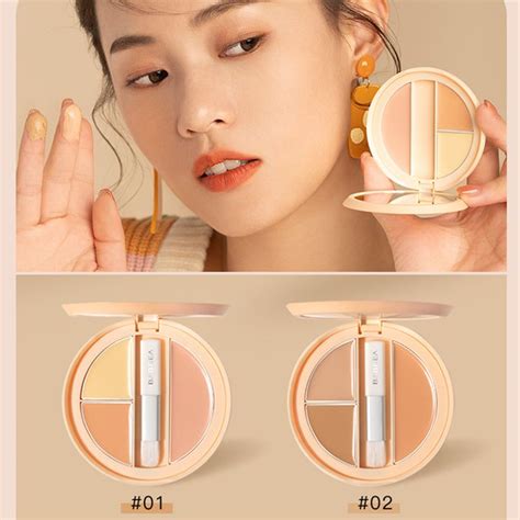Babrea Color Correcting Concealer Contour Palette T In Oil