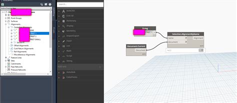 automate data bands value civil3d dynamo