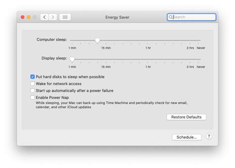 Macos Is It Possible To Have The Auto Display Sleep Less Them A