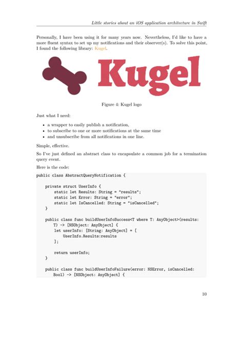 Ios Swift Application Architecture Pdf