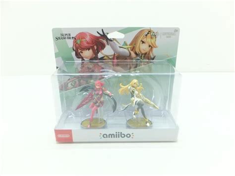 Nintendo amiibo Pyra Mythra Double Set Super Smash Bros. Homura Hikari 2023 | eBay